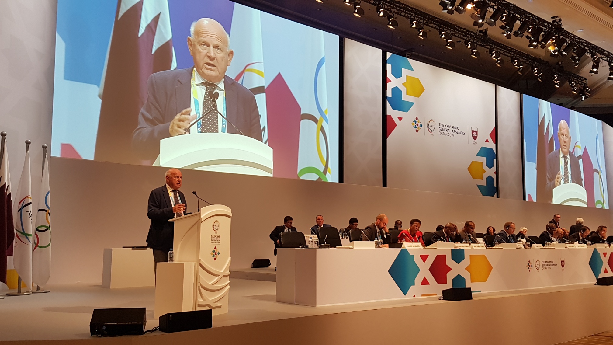 ANOC Acknowledgement for the EYOF 2019 organization - Olympic Committee ...